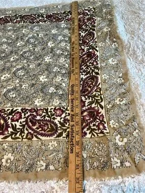 Club 7 | Accessories | Vintage Club 7 Echo Wool Scarf 32 Square | Poshmark
